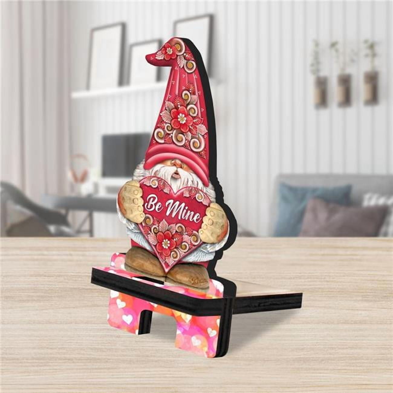 Designocracy 892102C 6 x 3 x 3 in. Be Mine Gnome Cell Phone Stand ...