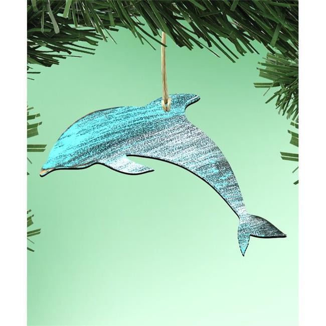 Designocracy 995191-M Dolphin Wooden Magnet Wall Decor - Walmart.com