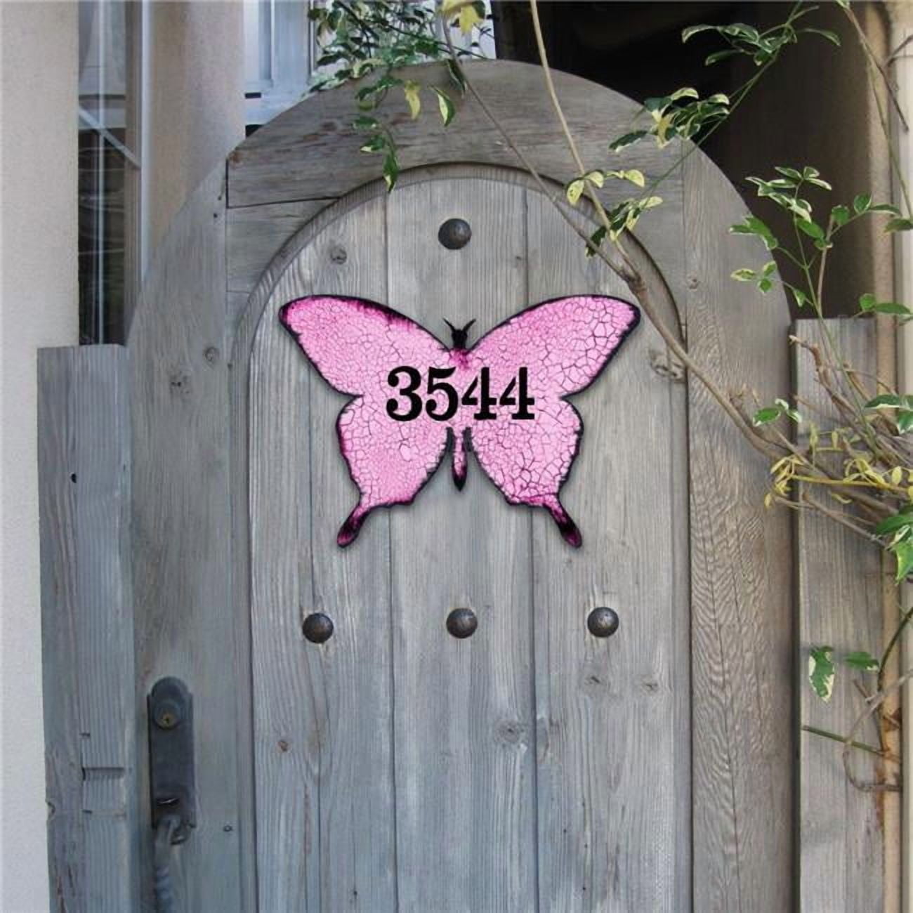 Butterfly Wooden Custom House Number Sign by G. DeBrekht | Easter ...