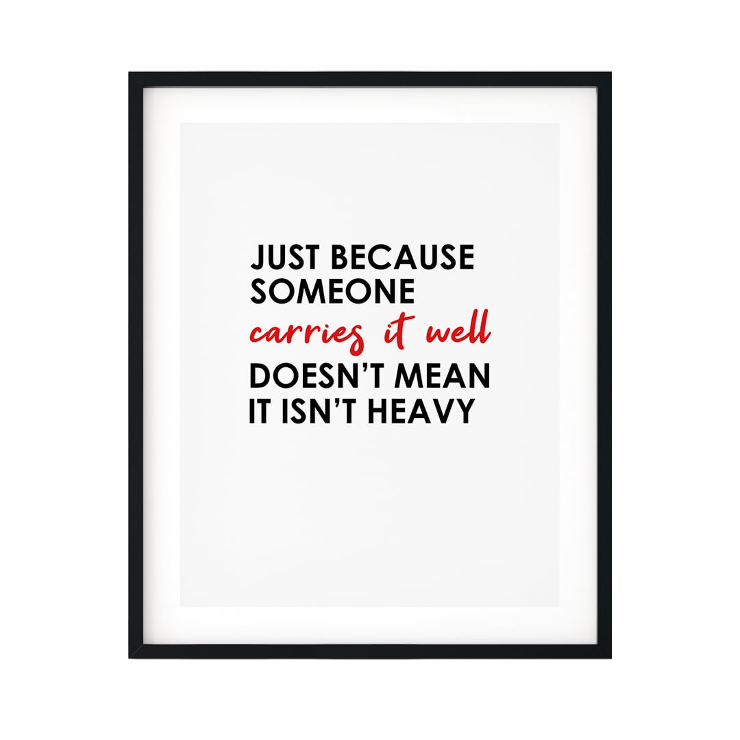 Designs ByLITA Just Because Someone Carries It Well Doesn't Mean It Isn ...