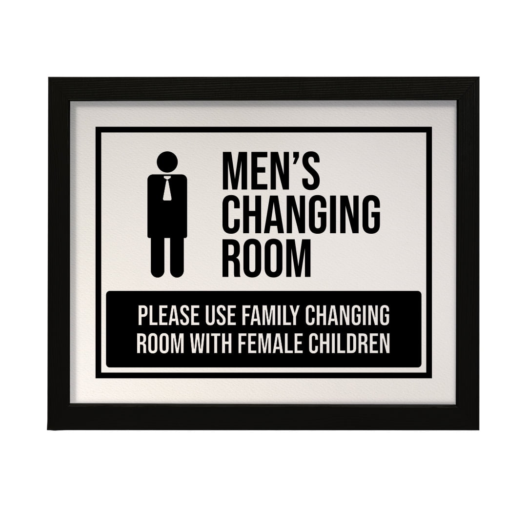 Designs ByLITA Men's Changing Room Please Use Family Changing Room With ...