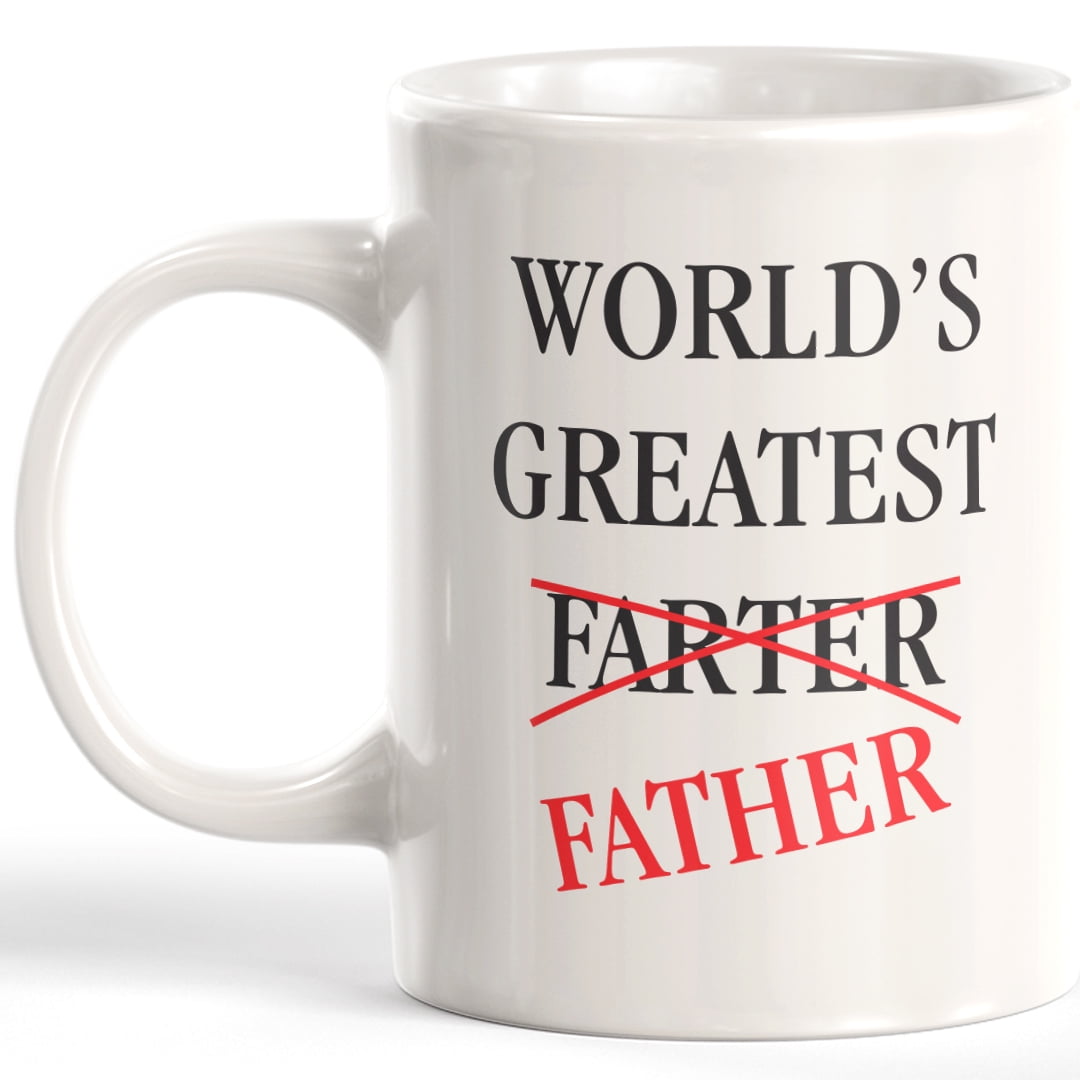 Designs ByLITA World's Greatest Farter Father 11oz Plastic Coffee Mug ...