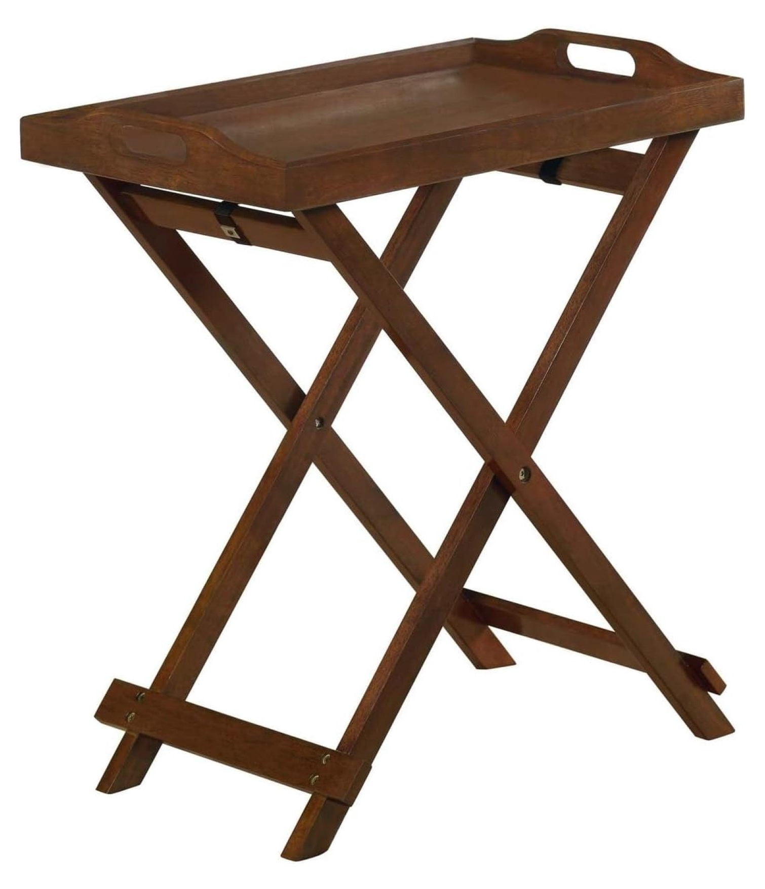 Designs2Go Folding Tray Table, Espresso - Walmart.com