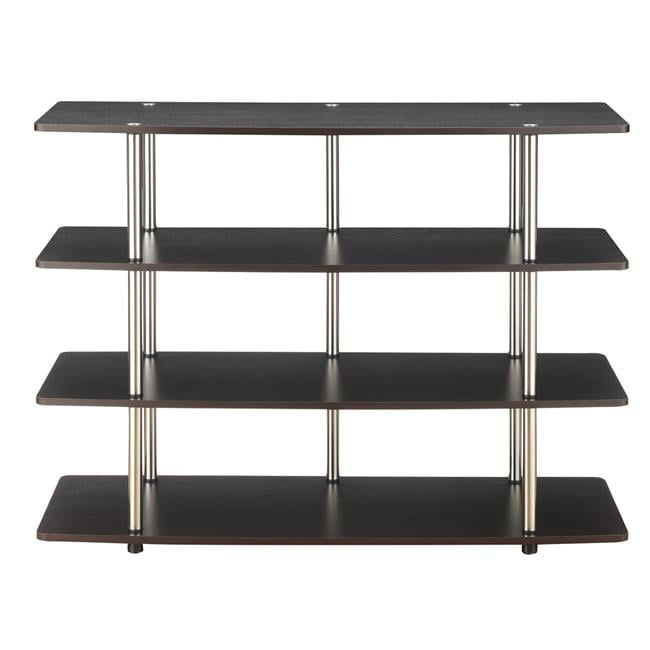 Designs2Go Highboy TV Stand, Espresso - Extra Large - 47.25 x 15.75 x ...