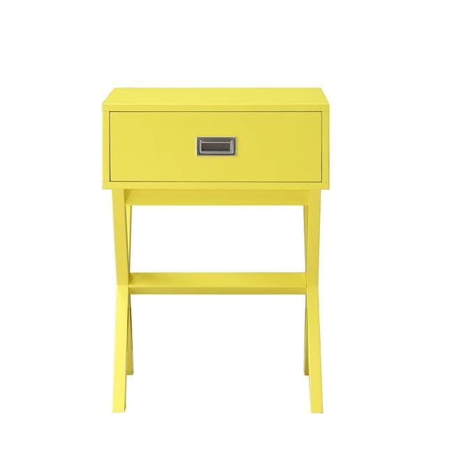 Designs2Go Landon End Table - Yellow - Walmart.com