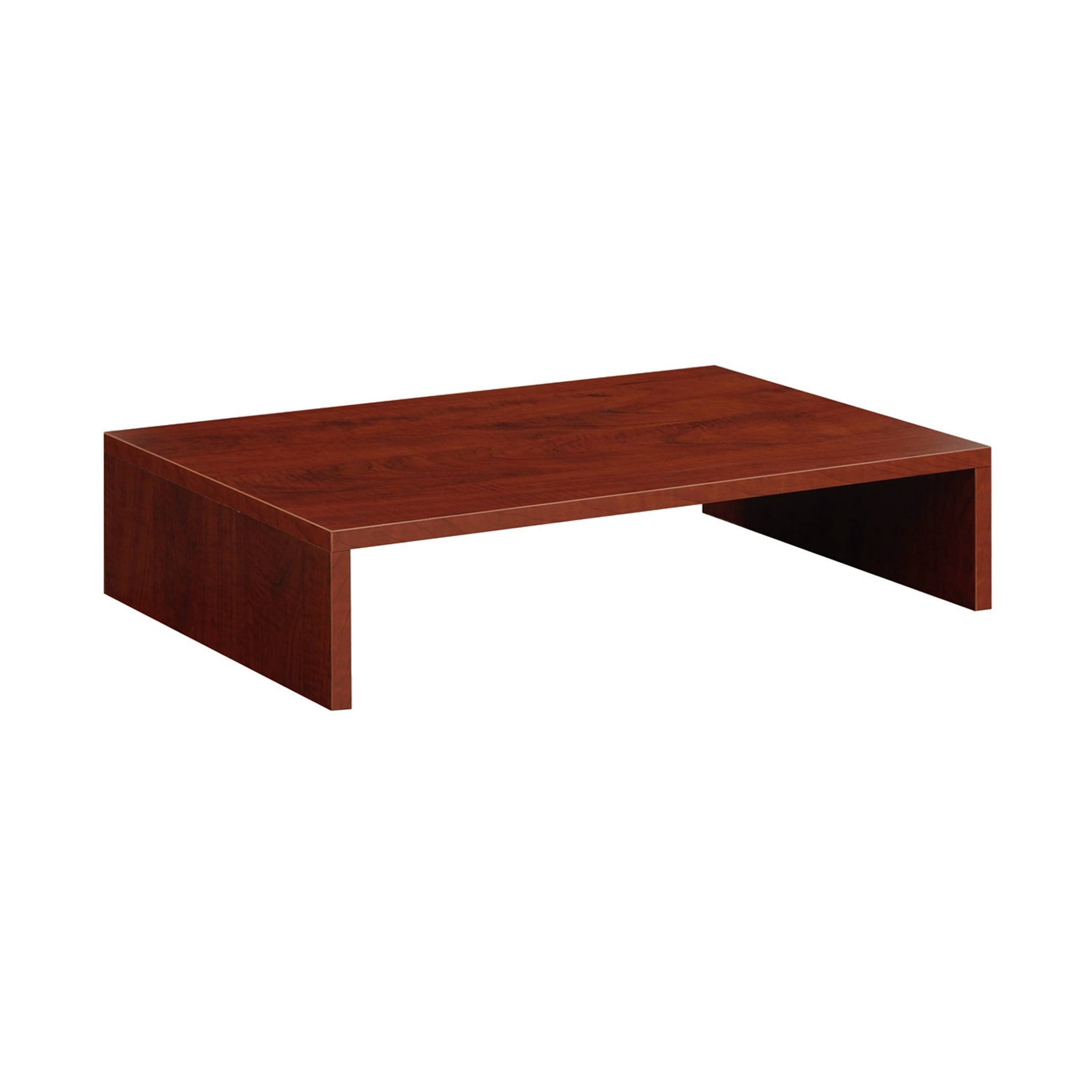 Designs2Go Small TV/Monitor Riser for TVs up to 26 Inches in Cherry ...