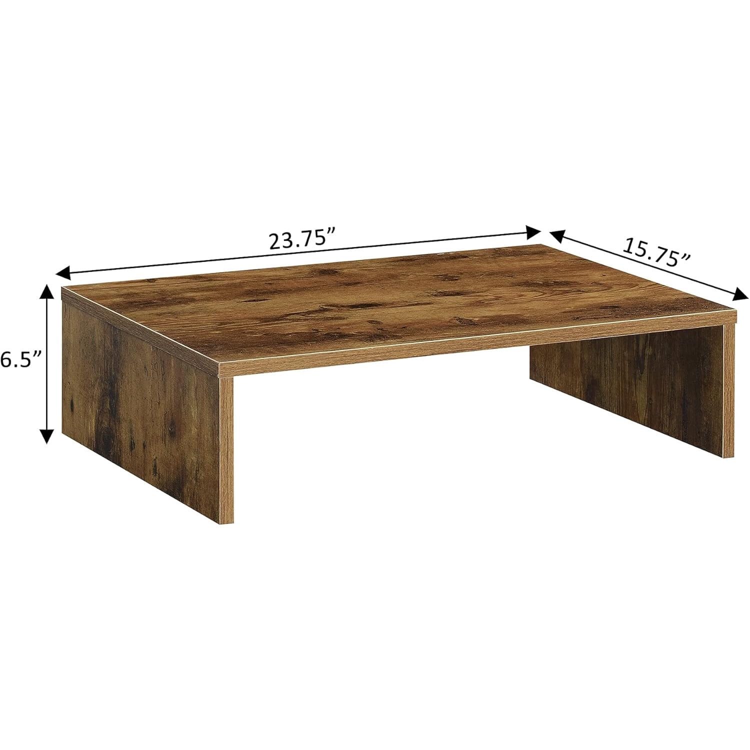 Designs2Go Small TV Riser 23.75", for TVs up to 26" - Contemporary TV ...