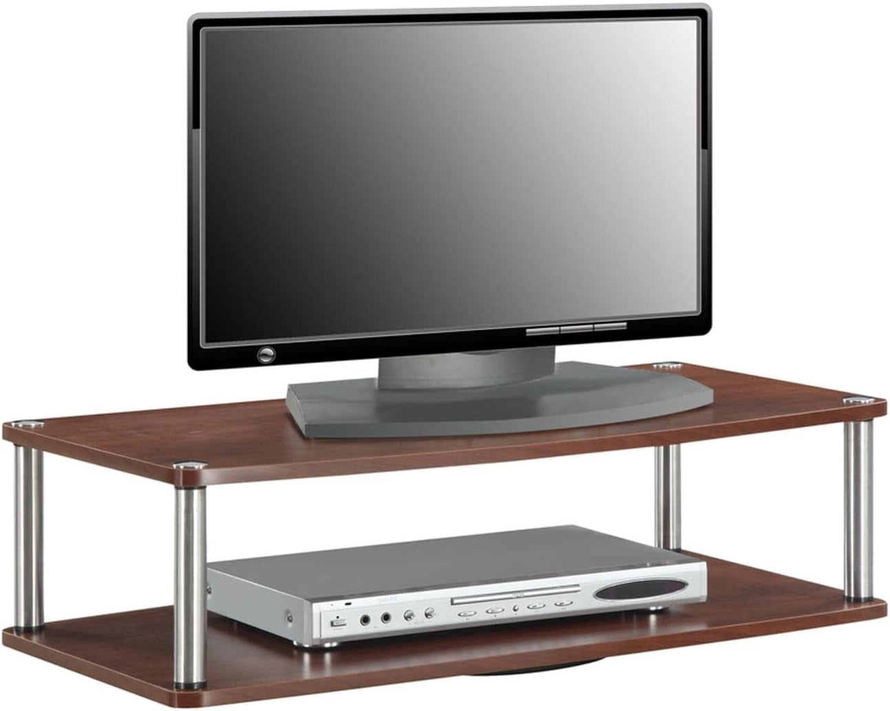 Designs2Go XL Two Tier Swivel Riser, Cherry - Walmart.com