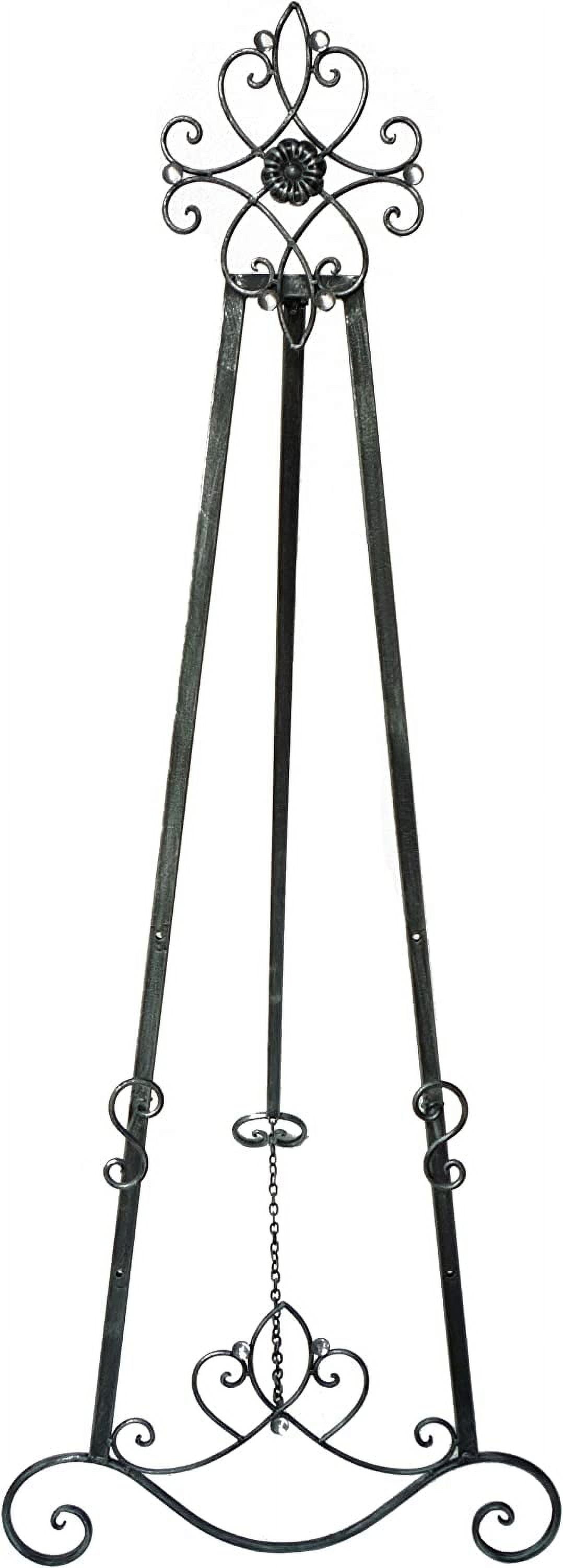 Designstyles Decorative Metal Easel Stand – Adjustable Floor Display ...