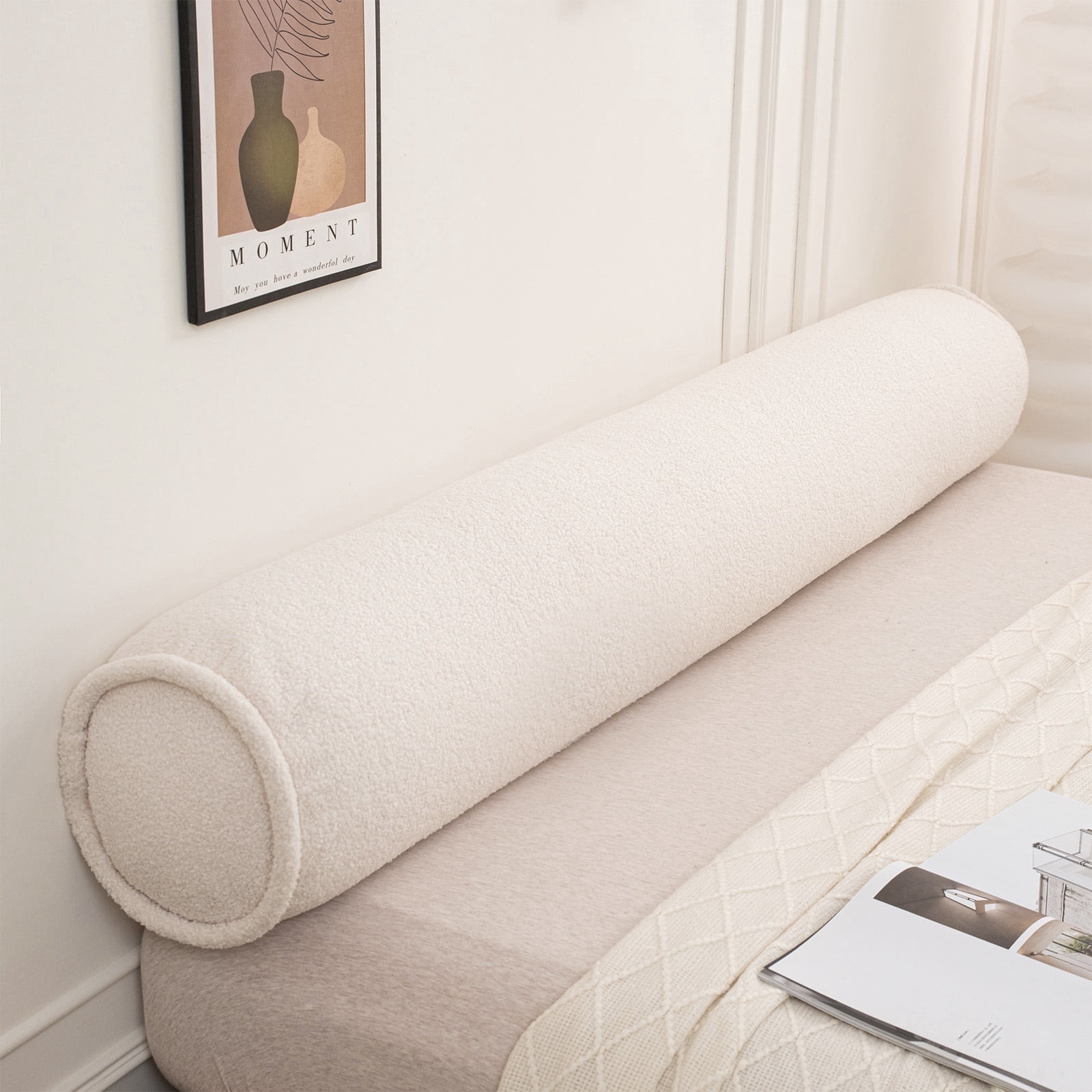 Lovote Body Pillows for Adults Neck roll Pillow for Sleeping Bolster ...