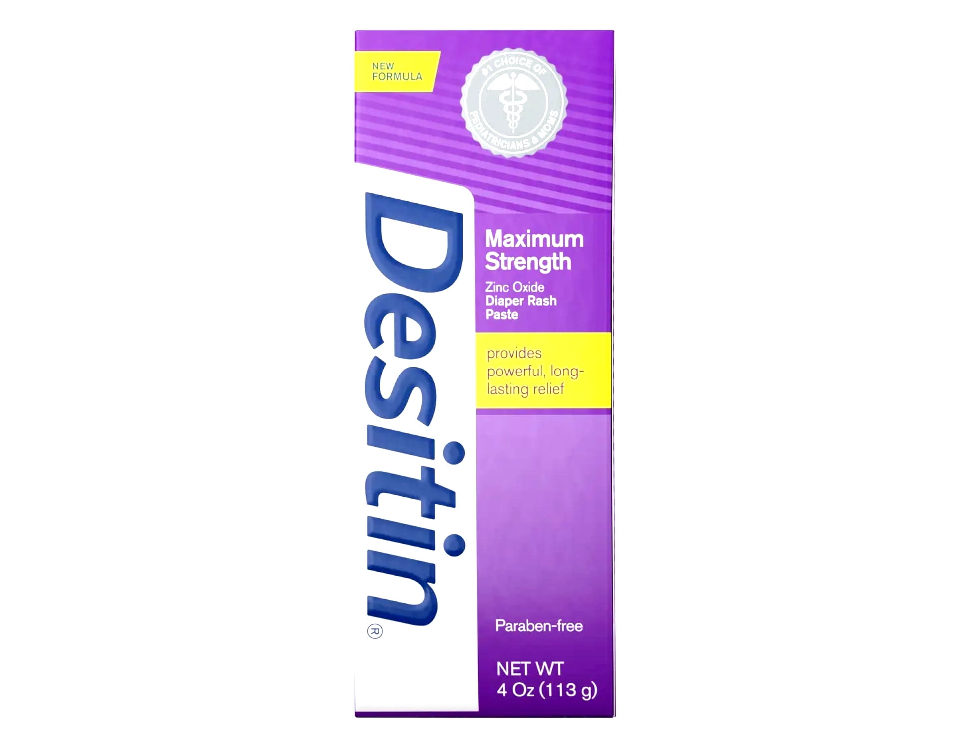 Desitin Maximum Strength Baby Diaper Rash Cream with 40% Zinc Oxide for Treatment, Relief ...