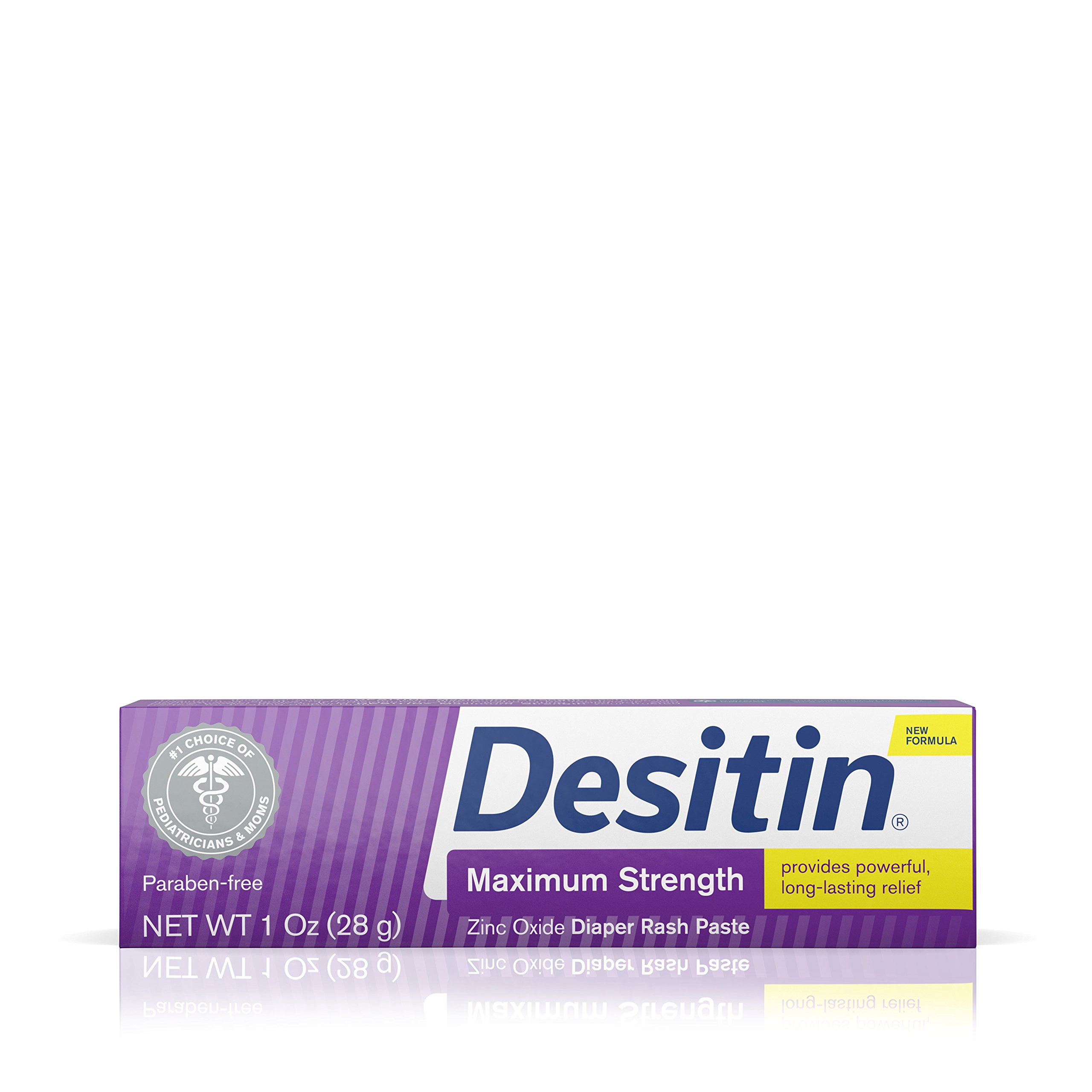 Desitin Maximum Strength Baby Diaper Rash Cream with 40% Zinc Oxide ...