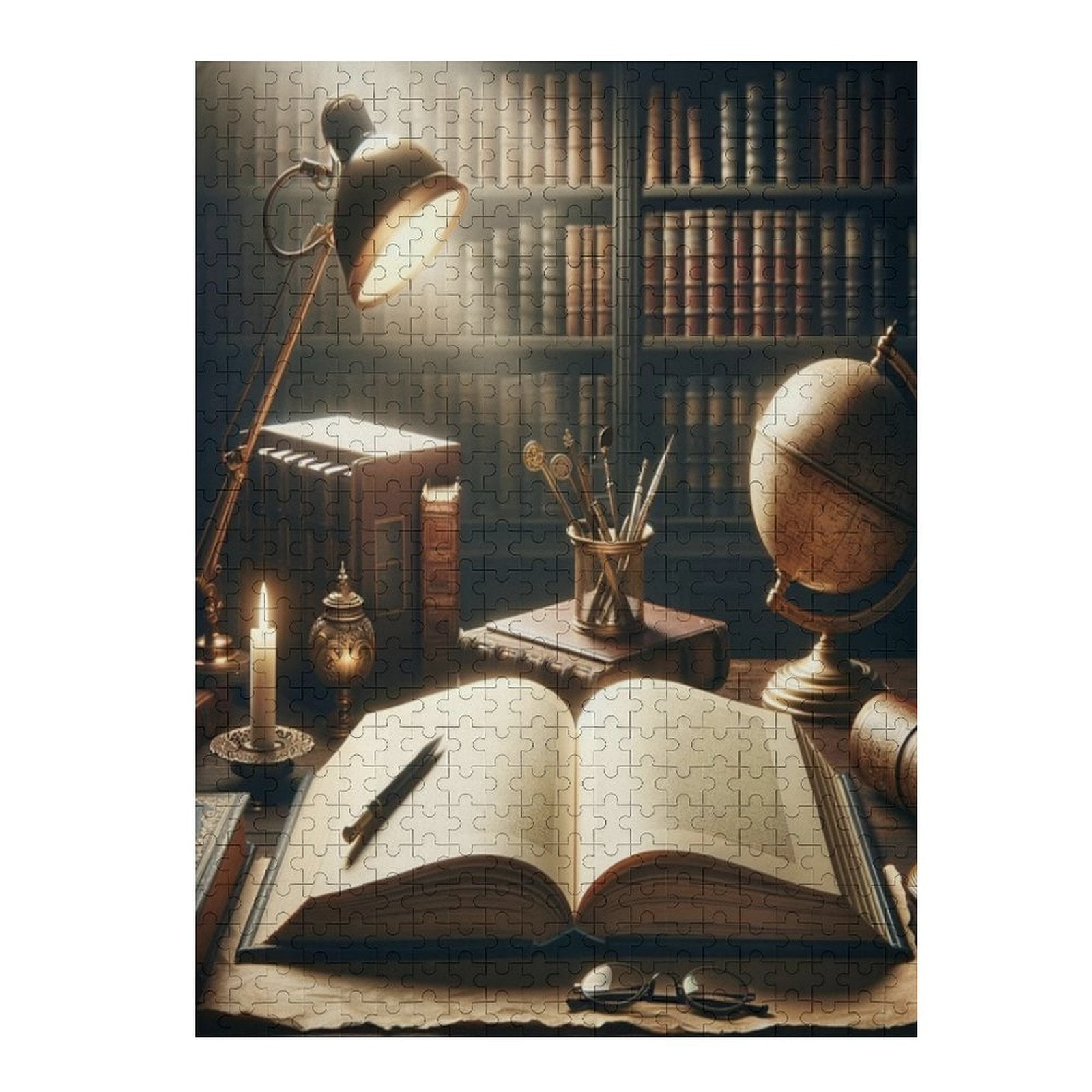 Desk 1000-Piece Jigsaw Puzzle Puzzle For Adult Children, Educational ...