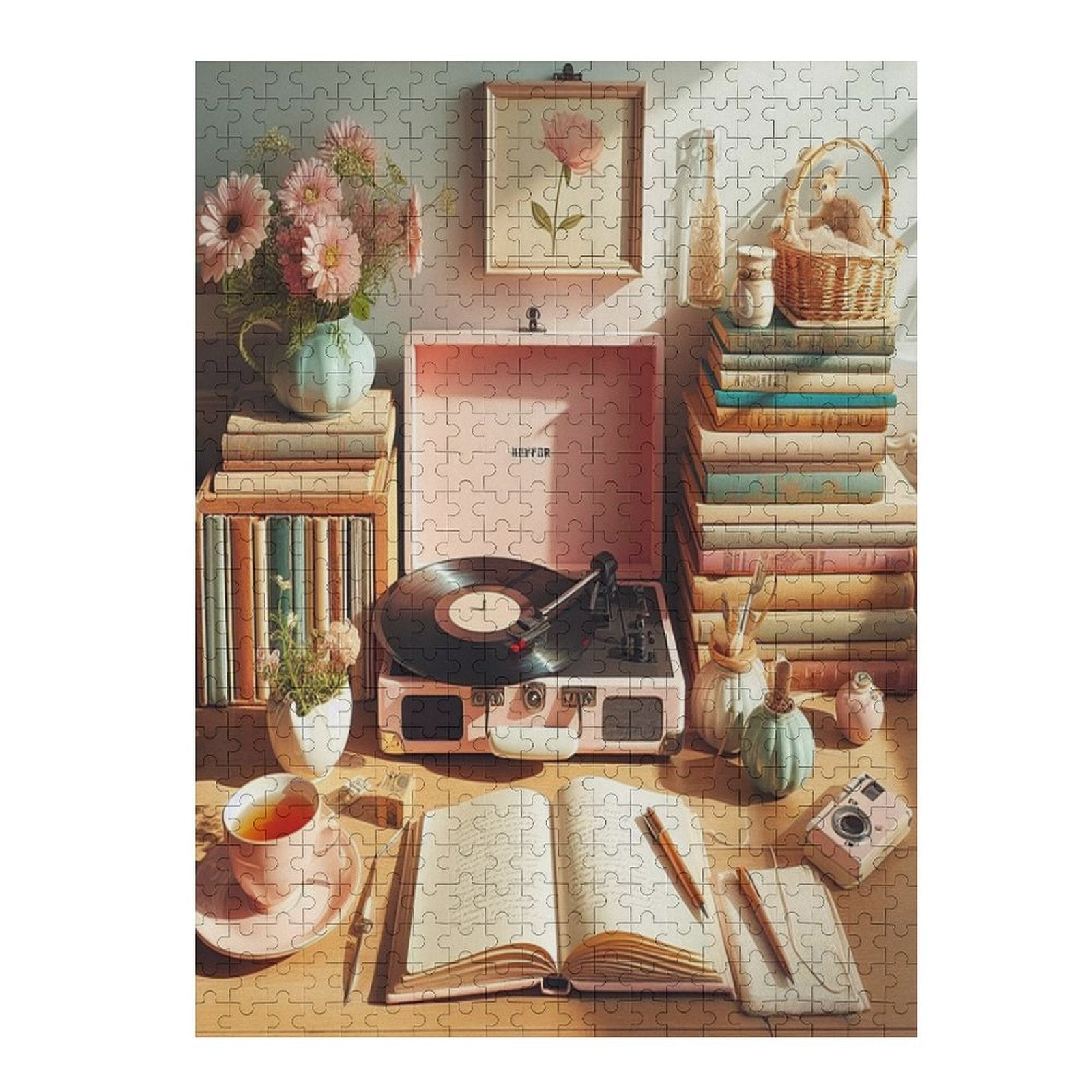 Desk 1000 Pieces Jigsaw Puzzles For Adults 1000 Pieces And Up, Puzzle ...