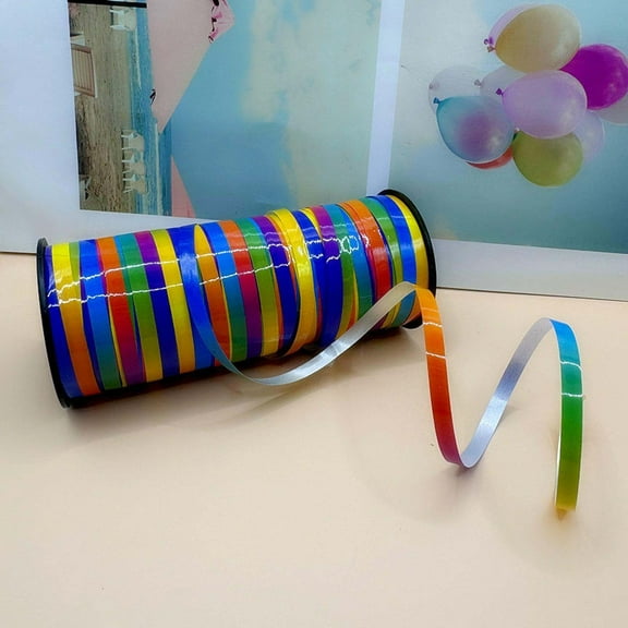 Desktop Ornaments,Curling Ribbon Crimped Curling Ribbon Metallic ...