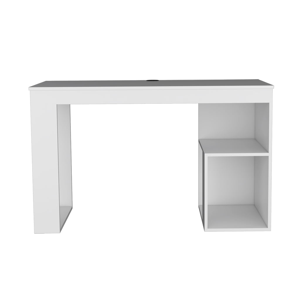 Desk Adona,Office,White,White Engineered Wood Furniture Office Desks ...