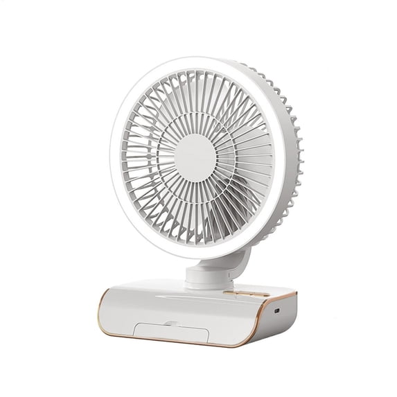 Desk Air Circulator Fan Quiet Room Fan Remote Control Wall Mount Fan ...