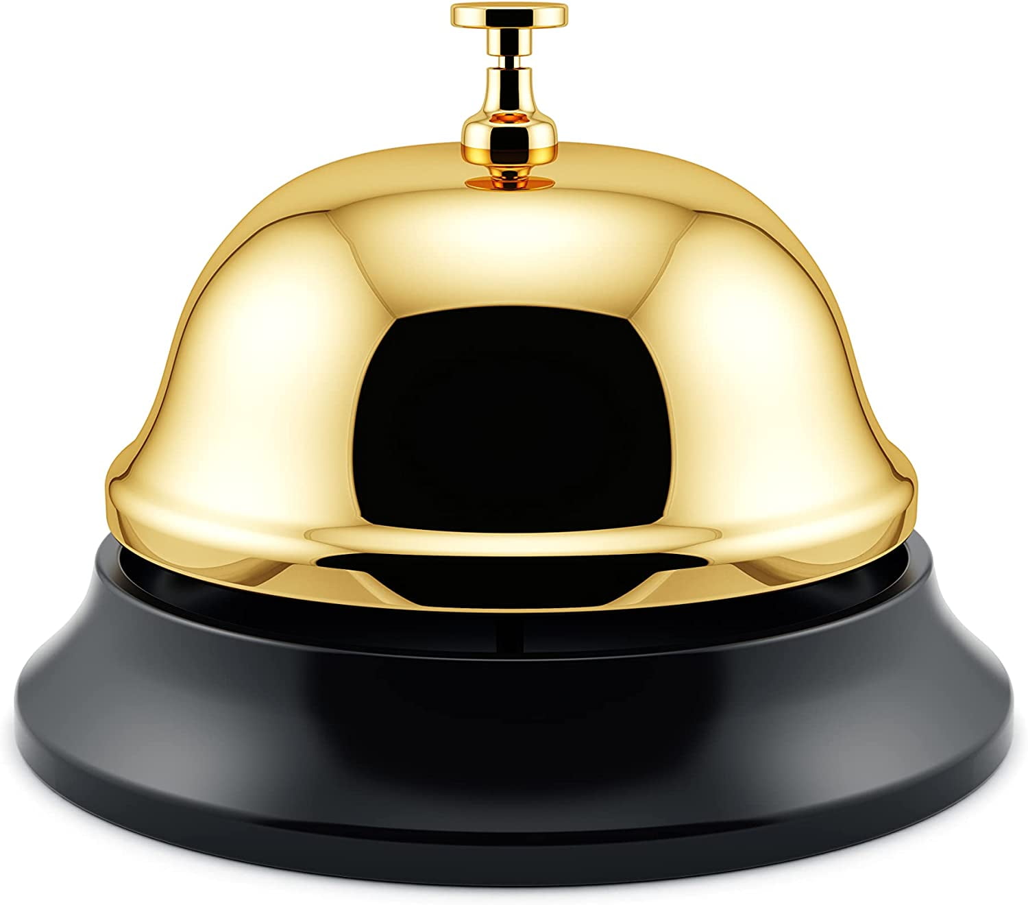 Desk Bell Call Bells, 3.35 Inch Diameter Service Bell for Hotels ...