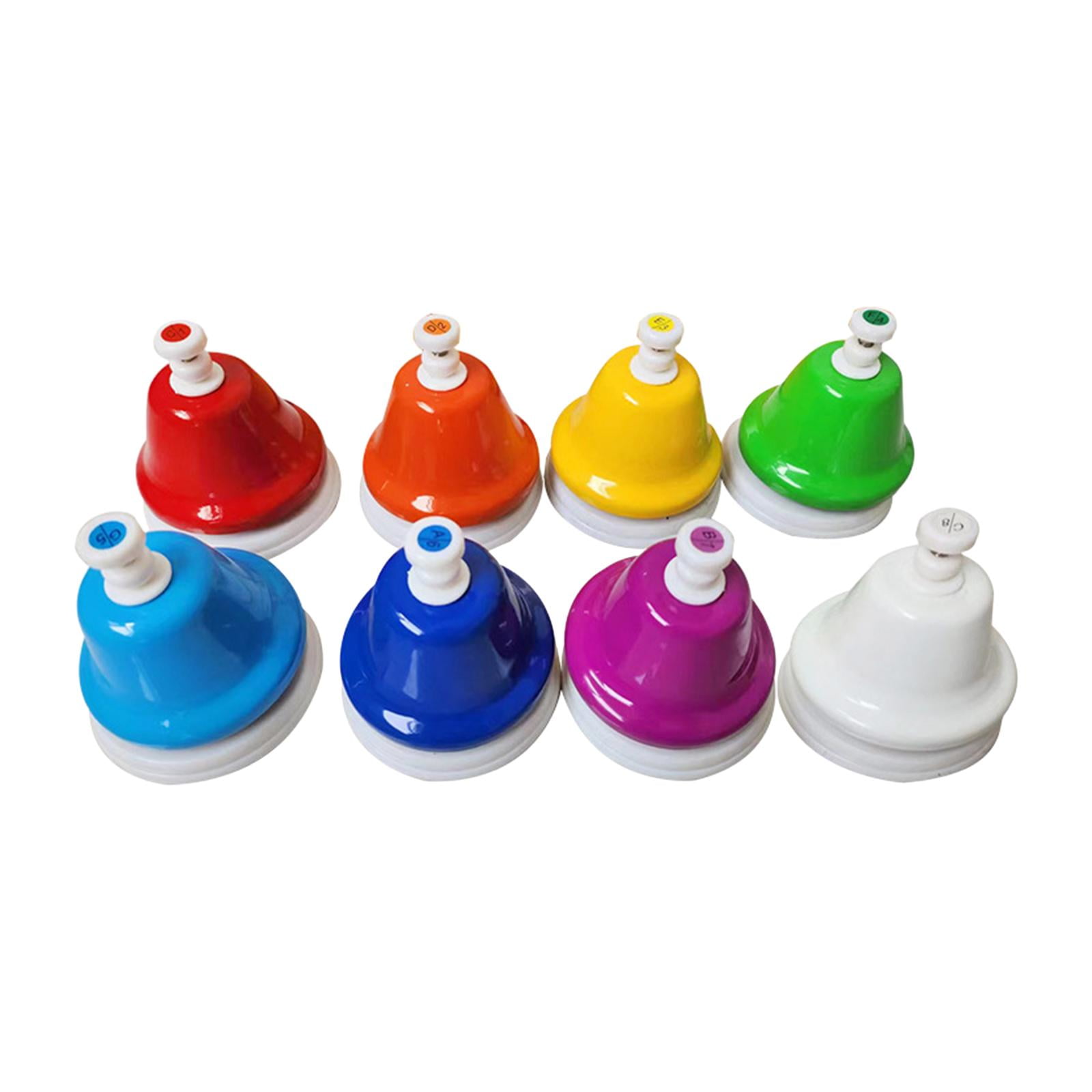 Desk Bells for Kids Hand Bells Set Children 8 Notes Desk Bells Musical ...