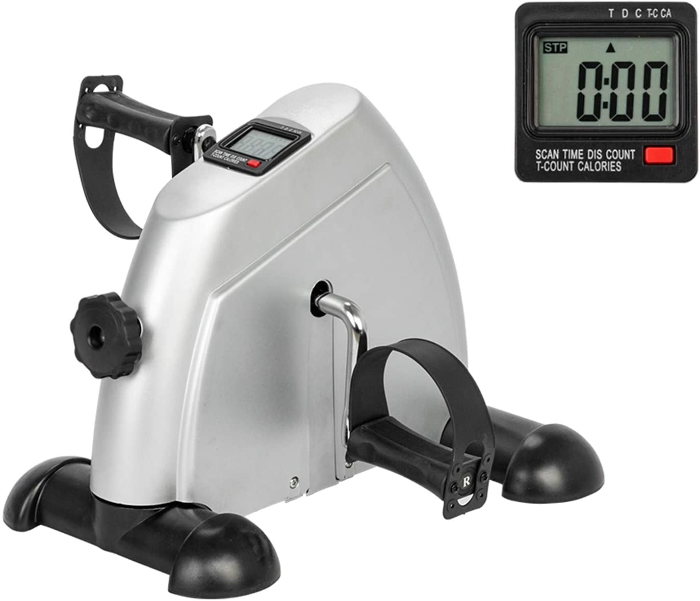 Under Desk Bike Pedal Exerciser Portable Home Exercise Bike Pedal ...