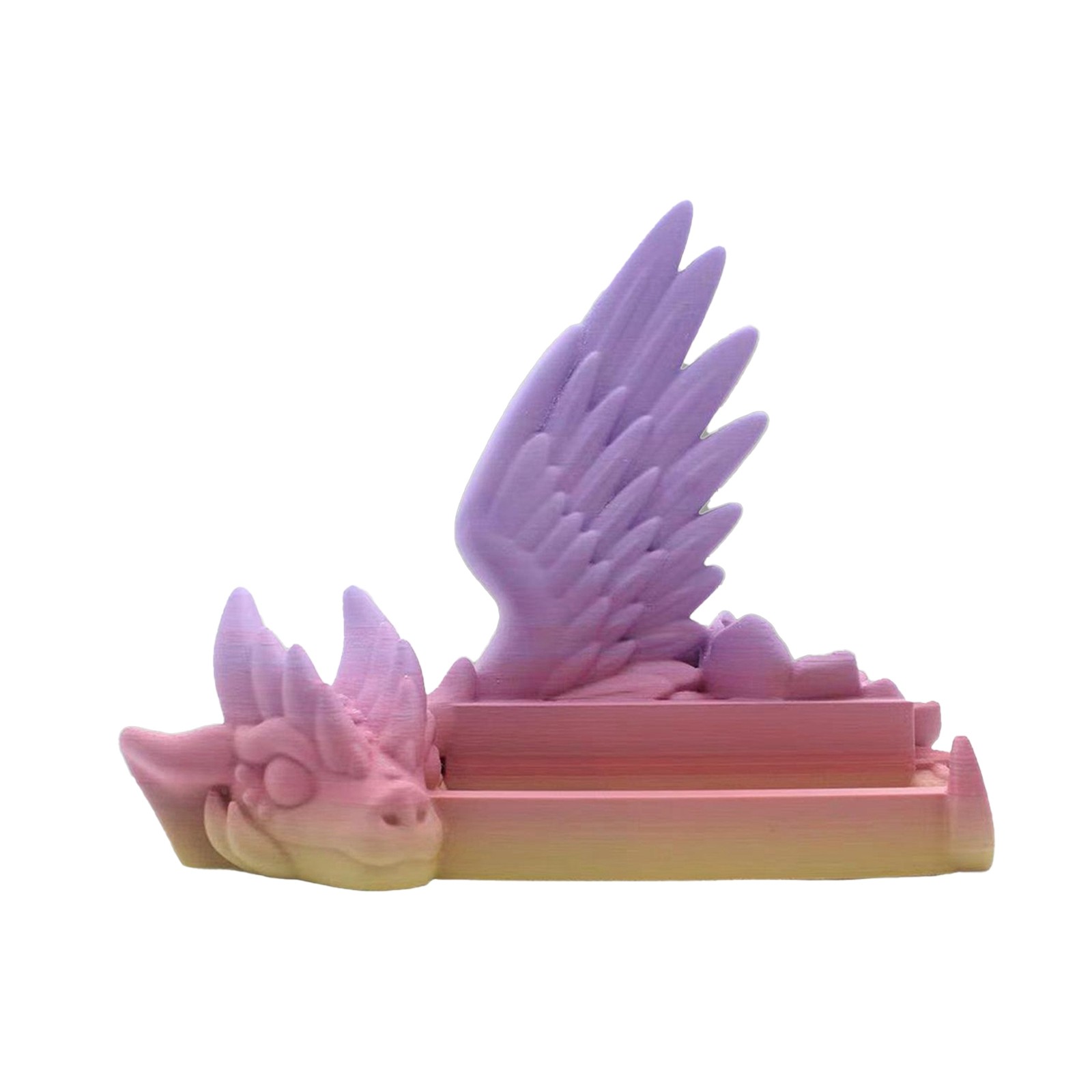 Desk Business Card Holder Business Card Display Stand 3D Printed Dragon ...