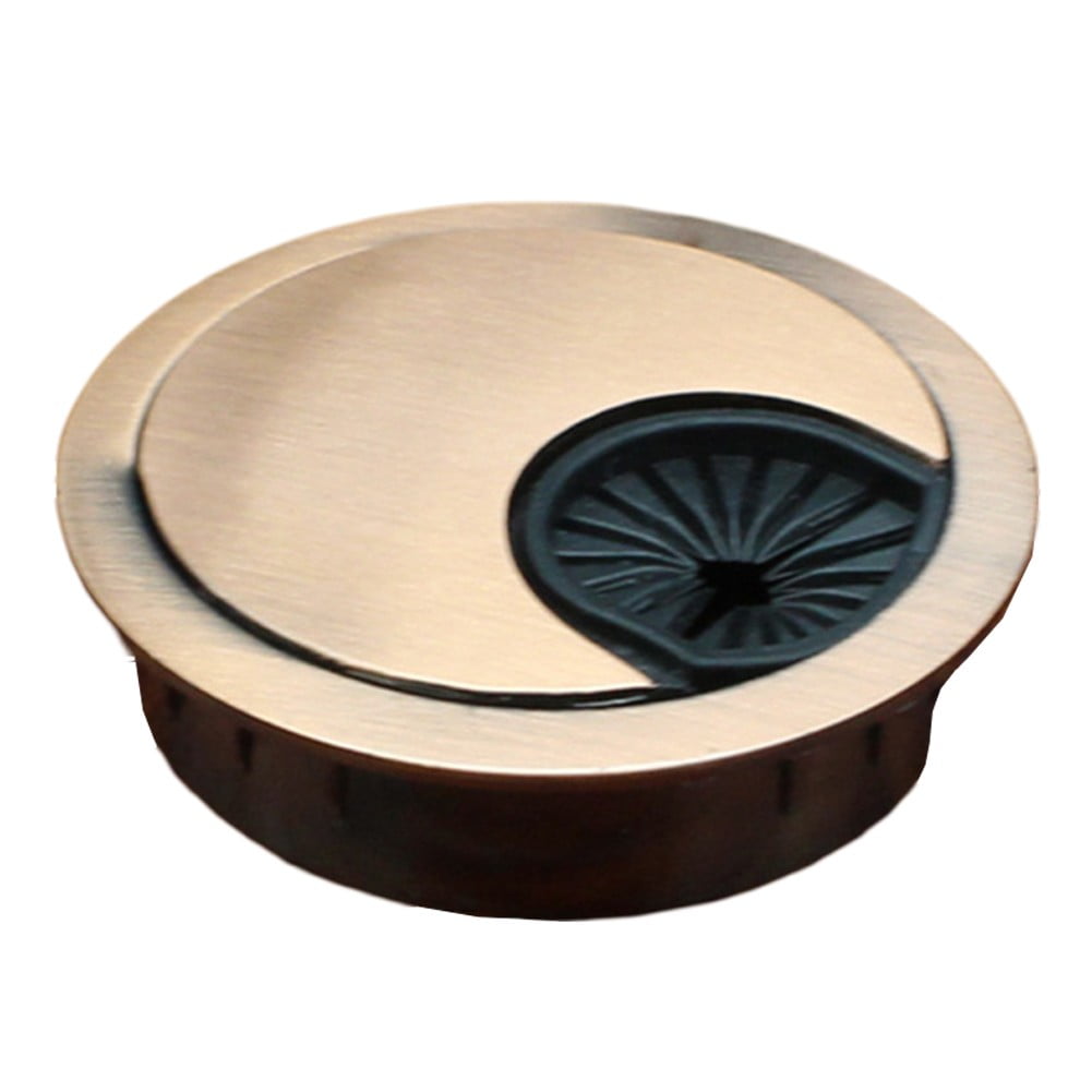 Desk Cable Hole Cover Cable Hole Cover 80mm Round Hole Desktop Cable ...