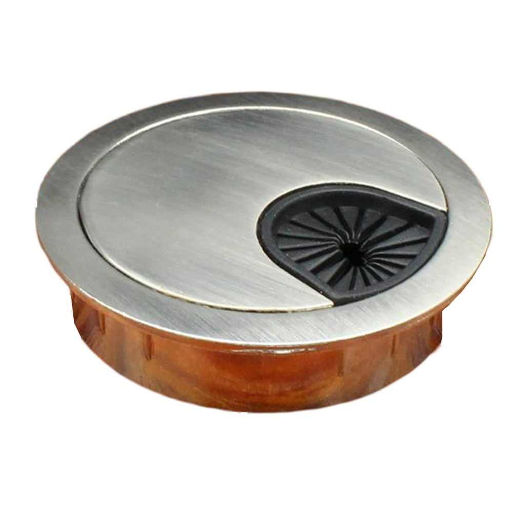 Desk Cable Hole Cover Cable Hole Cover 80mm Round Hole Desktop Cable ...