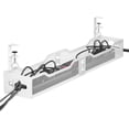 Under Desk Cable Management Tray White, Cable Management Under Desk No ...
