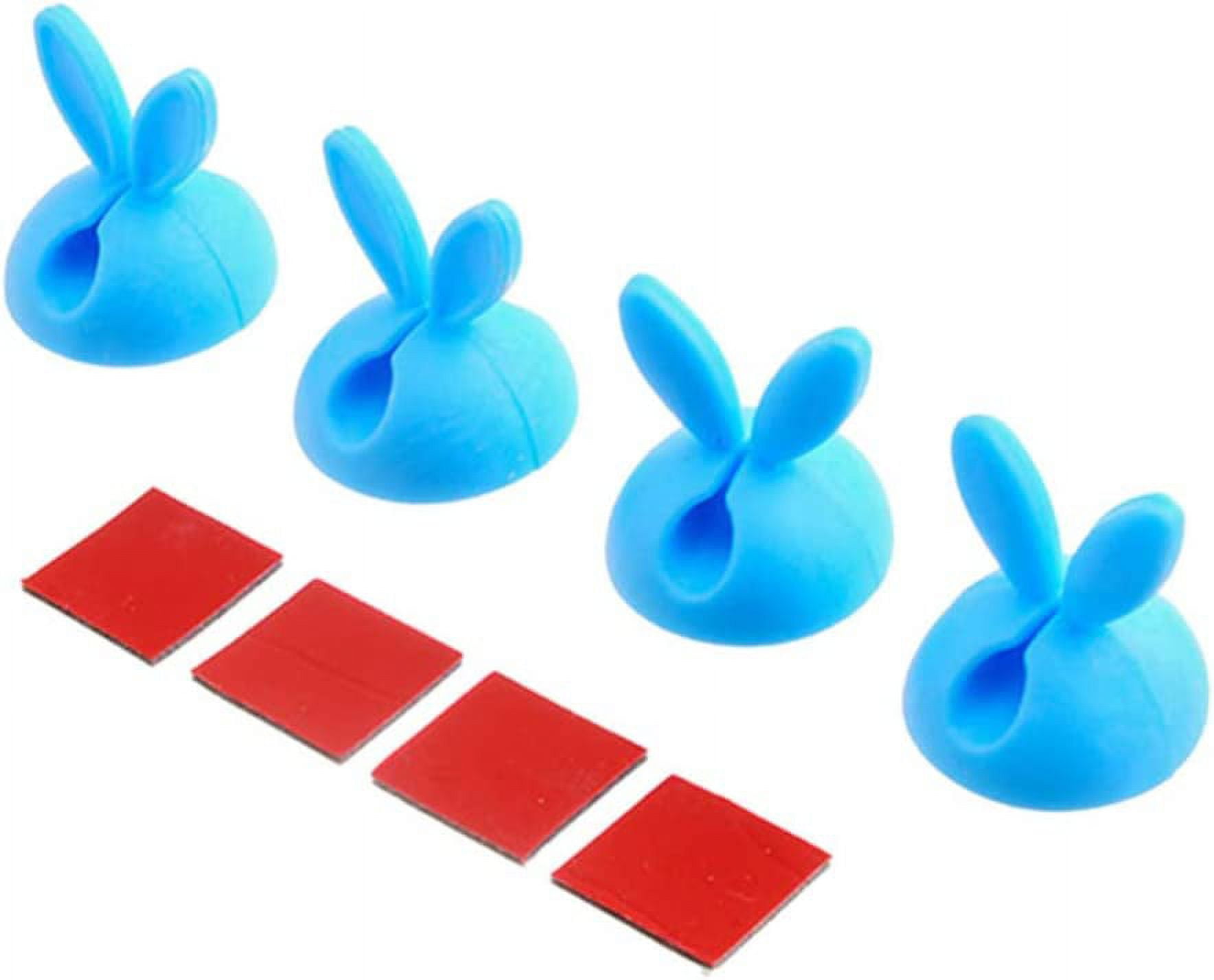 Desk Cable Organizer Desk Cable Organizer 4 Pcs Desktop Rabbit Ear ...