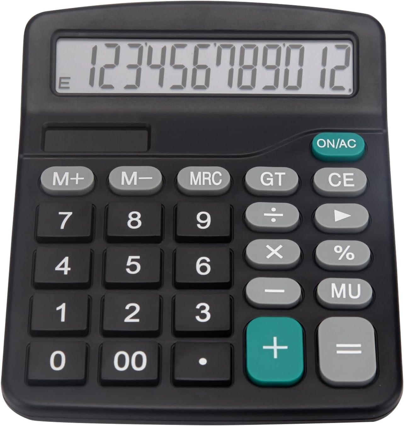 Desk Calculator, Basic Office Calculator with 12 Digits Lar Display ...