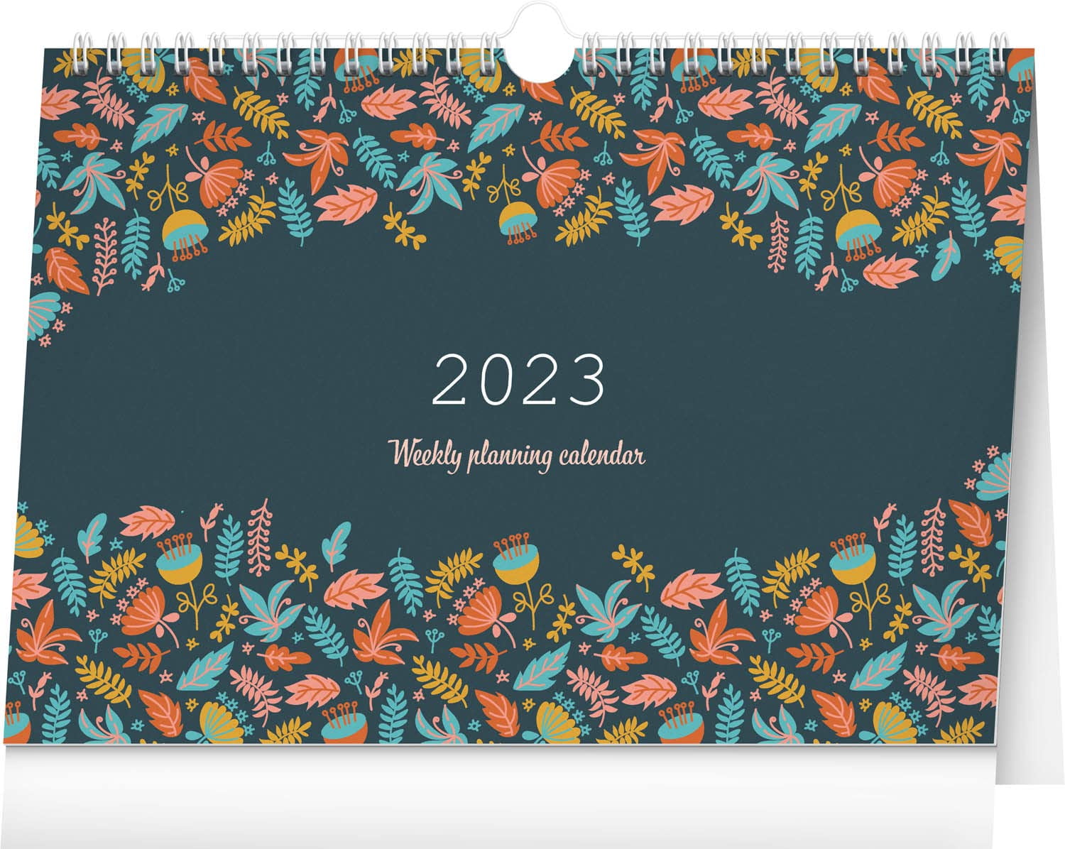 Desk Calendar 2023, Desktop Flip Calendar, Standing Weekly Planner ...