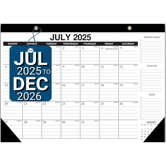 Desk Calendar Cover Plastic