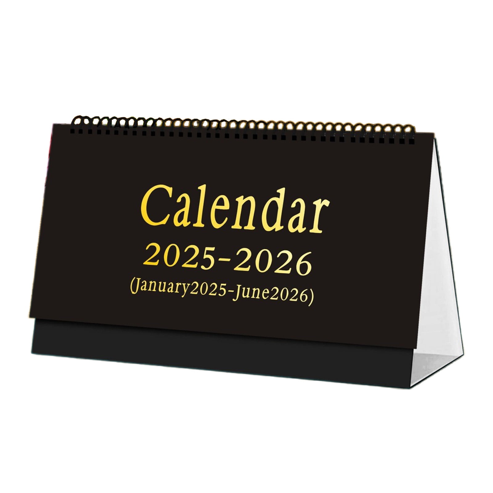 Desk Calendar 2025-2026 – Calendar 2025-2026, Jan 2025 - June 2026 Wire ...