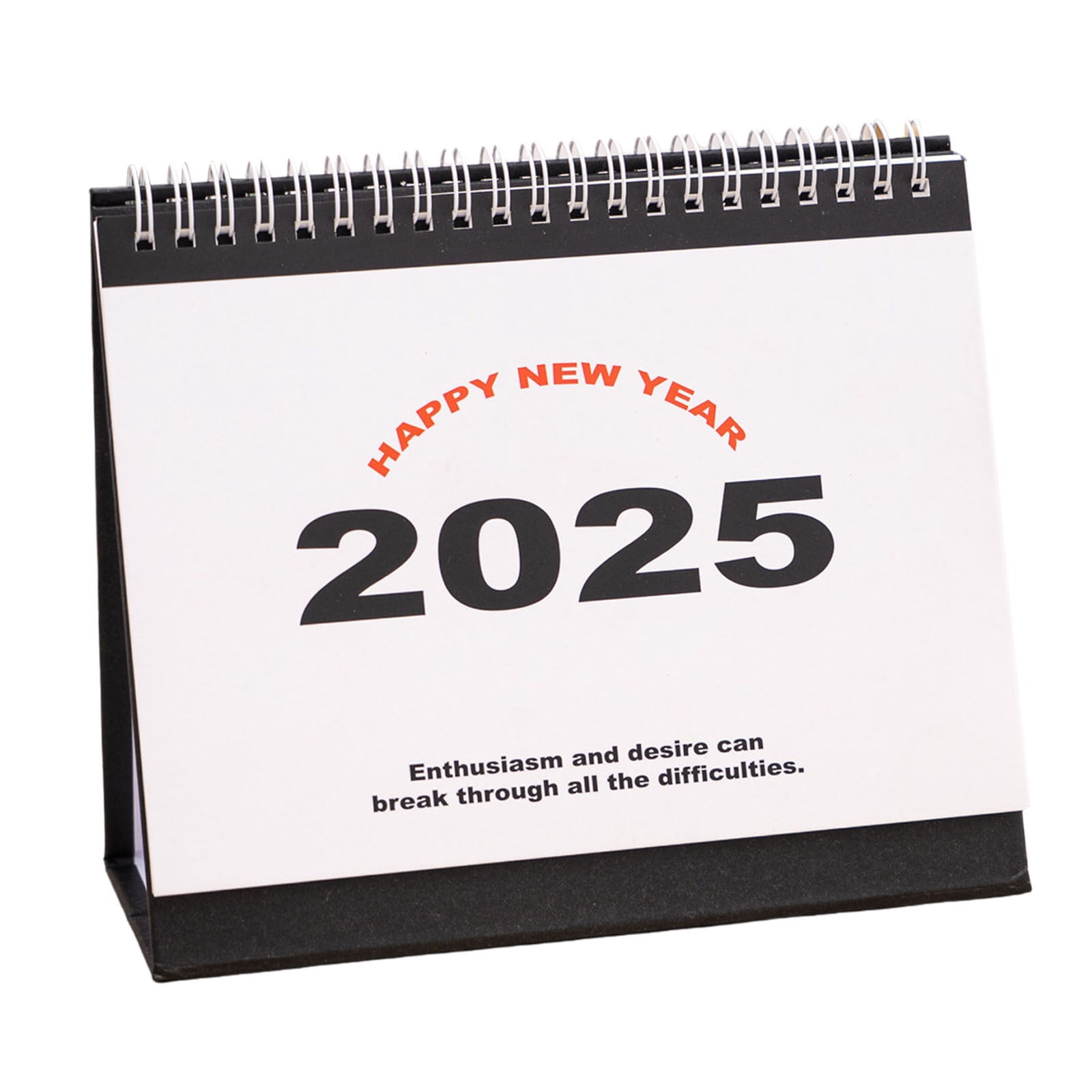 Desk Calendar 2025 Small Desktop Calendar For Home School With Stickers ...