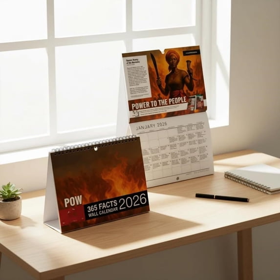 Desk Calendar 2026-2027 Standing Flip Desktop Calendar From January ...