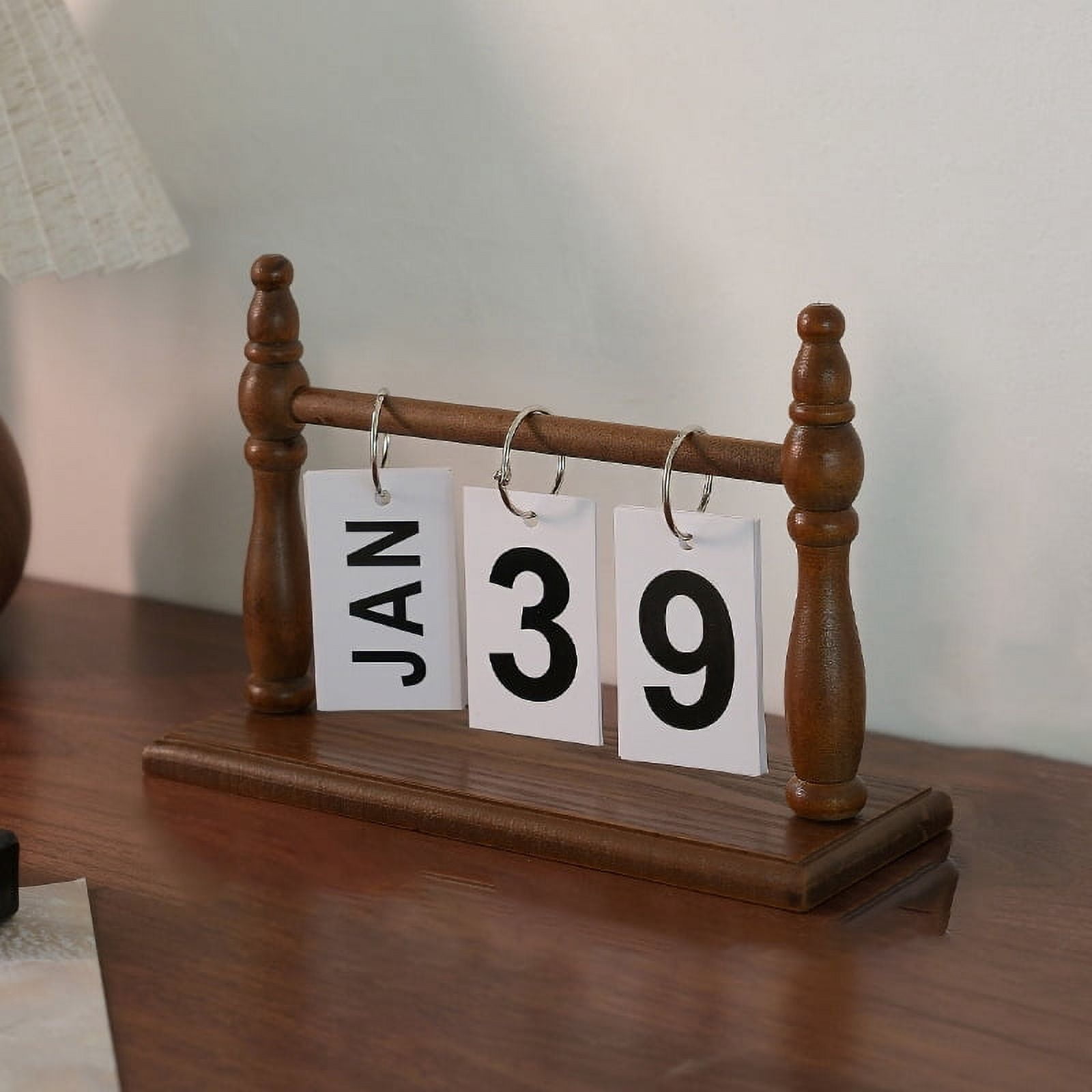 Desk Calendar Desktop Calendar DIY Perpetual Innovative Flip Calendar ...