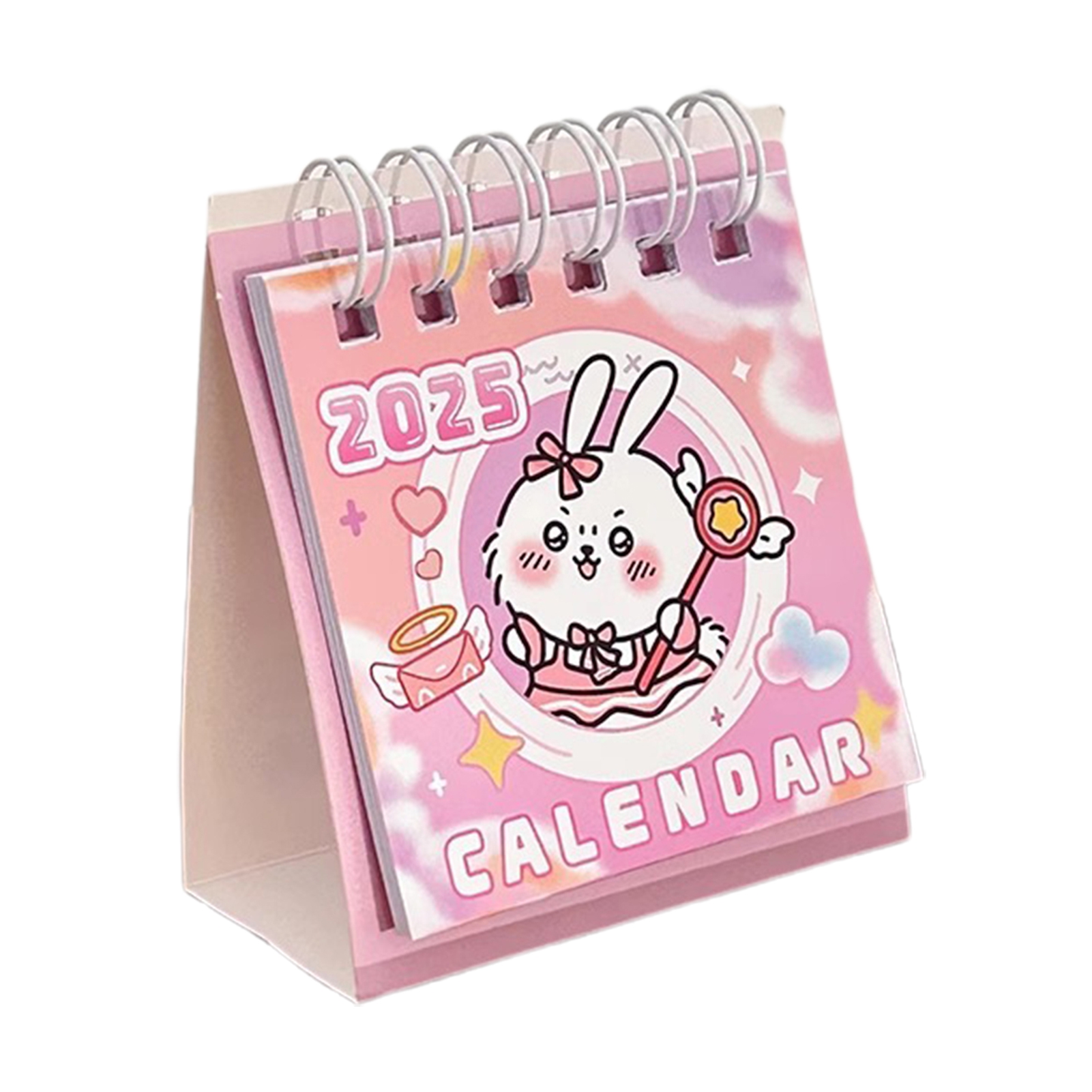 Desk Calendar with Cute Cartoon Patterns 2025 Mini Desk Calendar ...