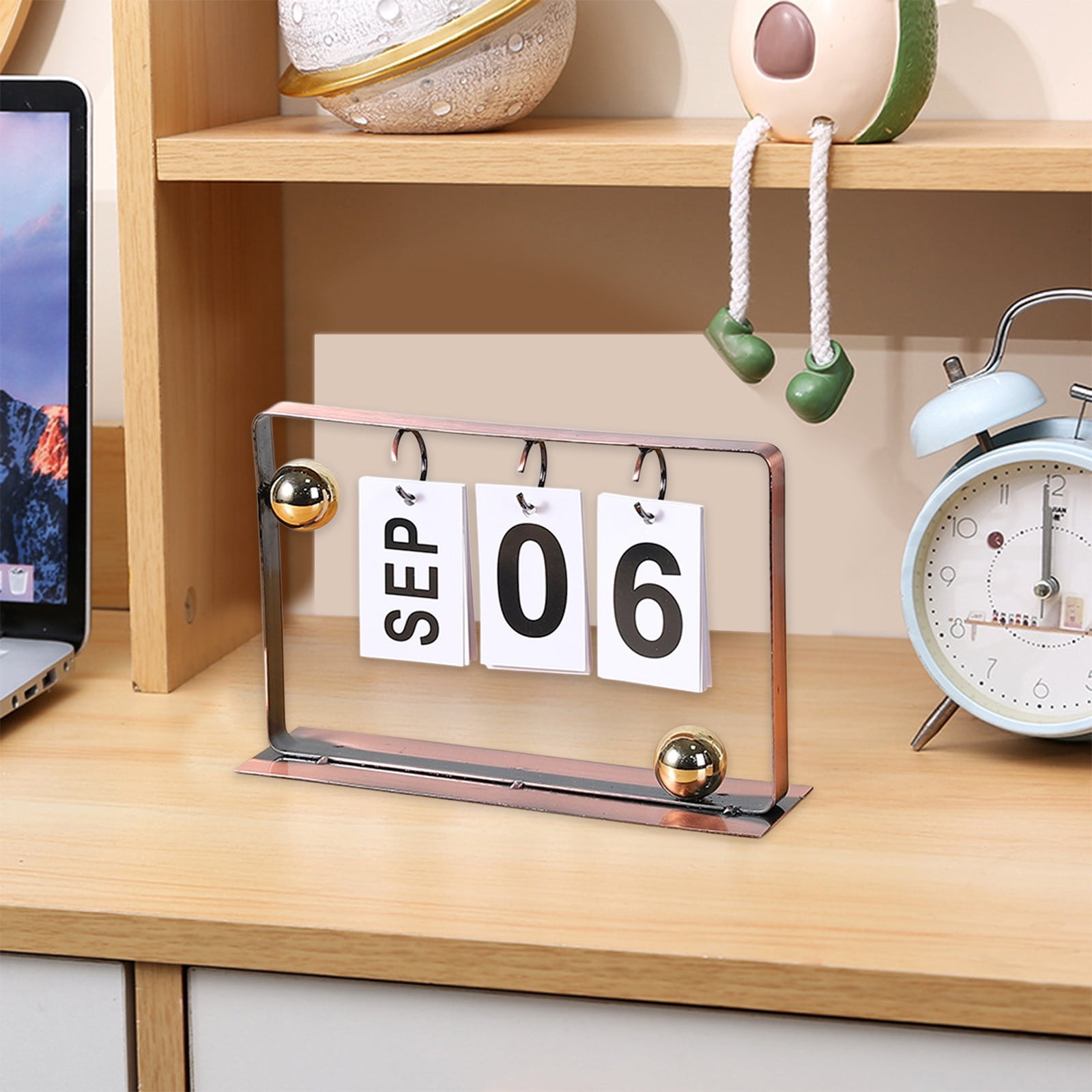 Desk Calendars for Office Flip Calendar,Perpetual Desktop Calendar 2025 ...