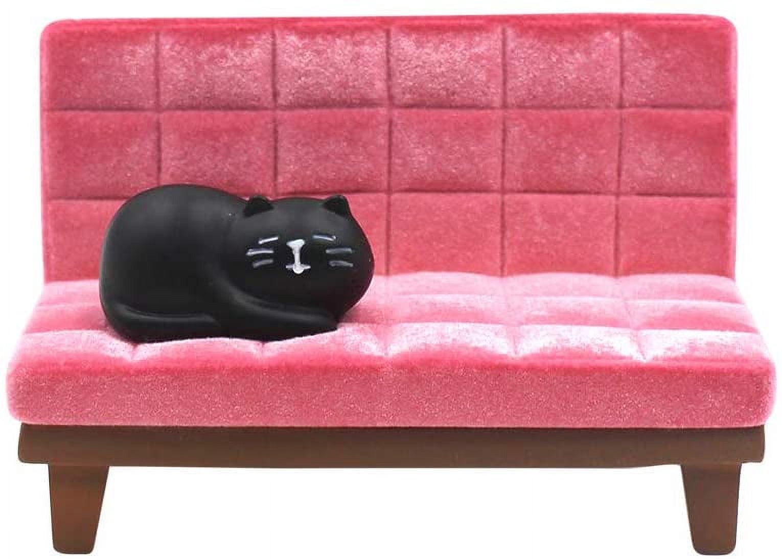 Desk Cell Phone Holder Stand Pink Sofa with Cute Cat Kitty for Office ...