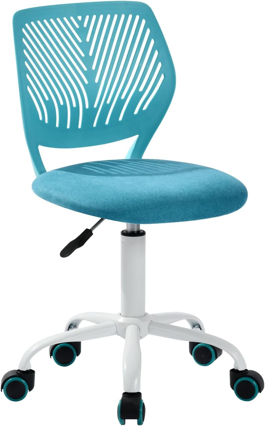 Desk Chair Armless for Kids, Height Adjustable Small Study Task Chair ...