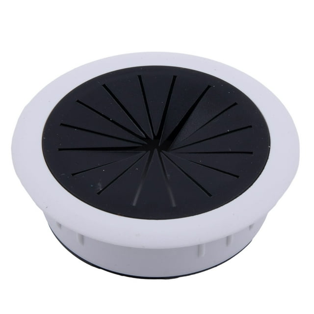 Desk Cord Grommet ABS Cable Hole Cover Wire Organizer Cable Pass ...
