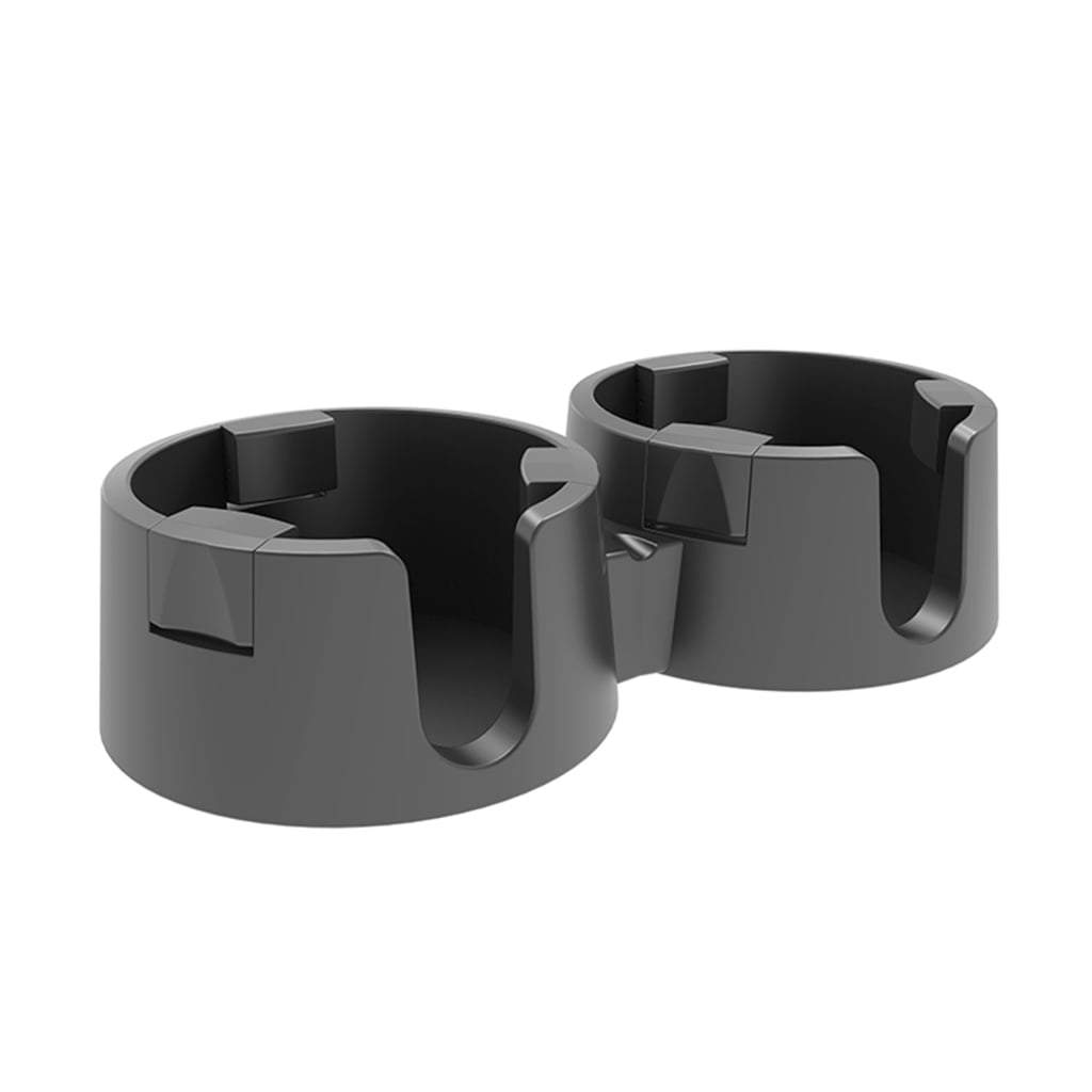 Desk Cup Holder with Double Slot Anti Spill Design Stand for Office and ...