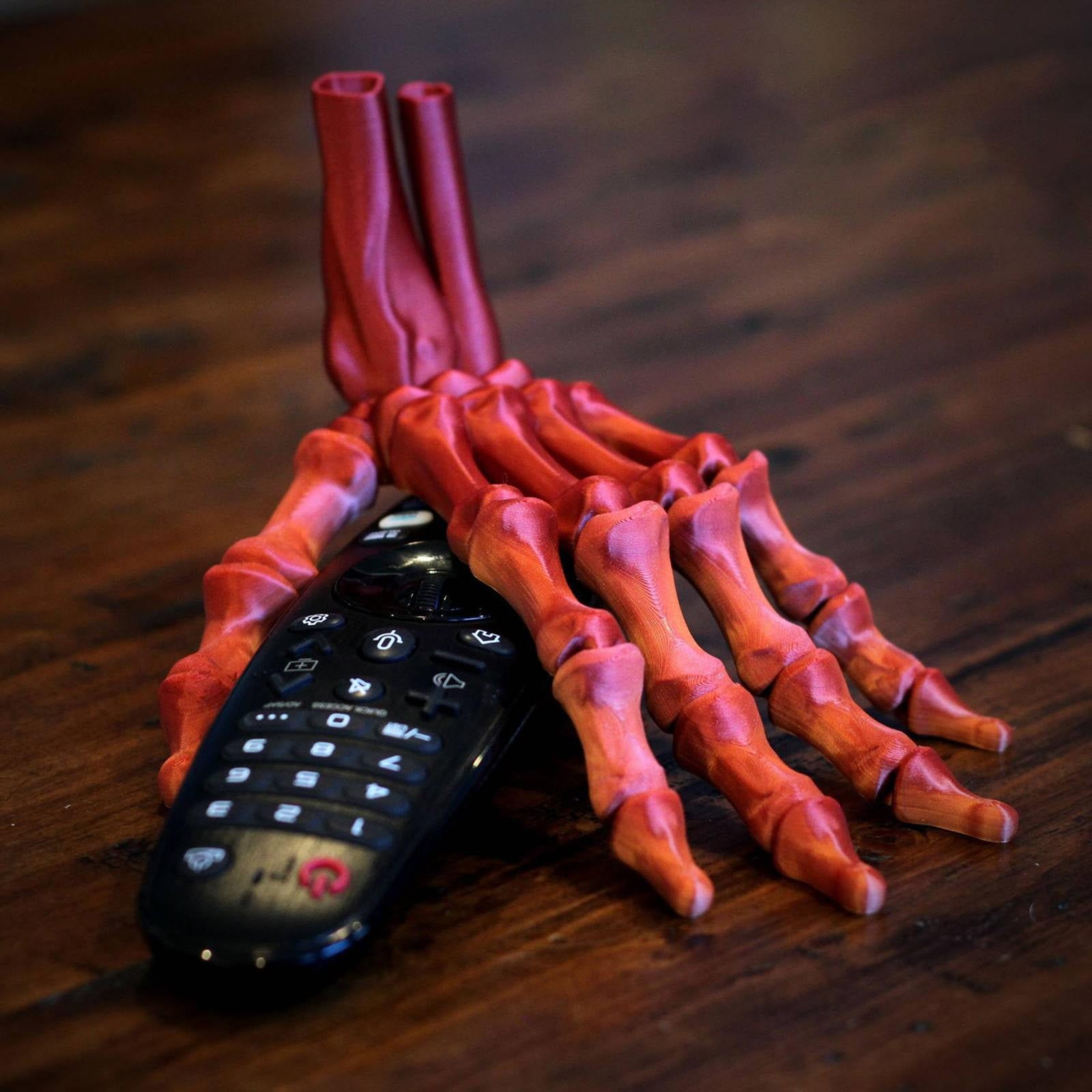 Desk Decor Clearance! Shishian 3D Printed Skeleton Hand Halloween ...