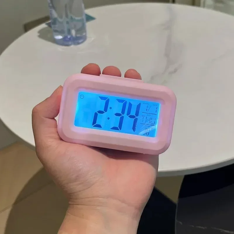 Desk Decorations Table Clock Bedroom Decoration Led Digital Alarm Clock ...