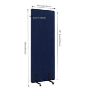 Stand Up Desk Store ReFocus Cubicle Panels, 70" W x 70" H Privacy Space ...