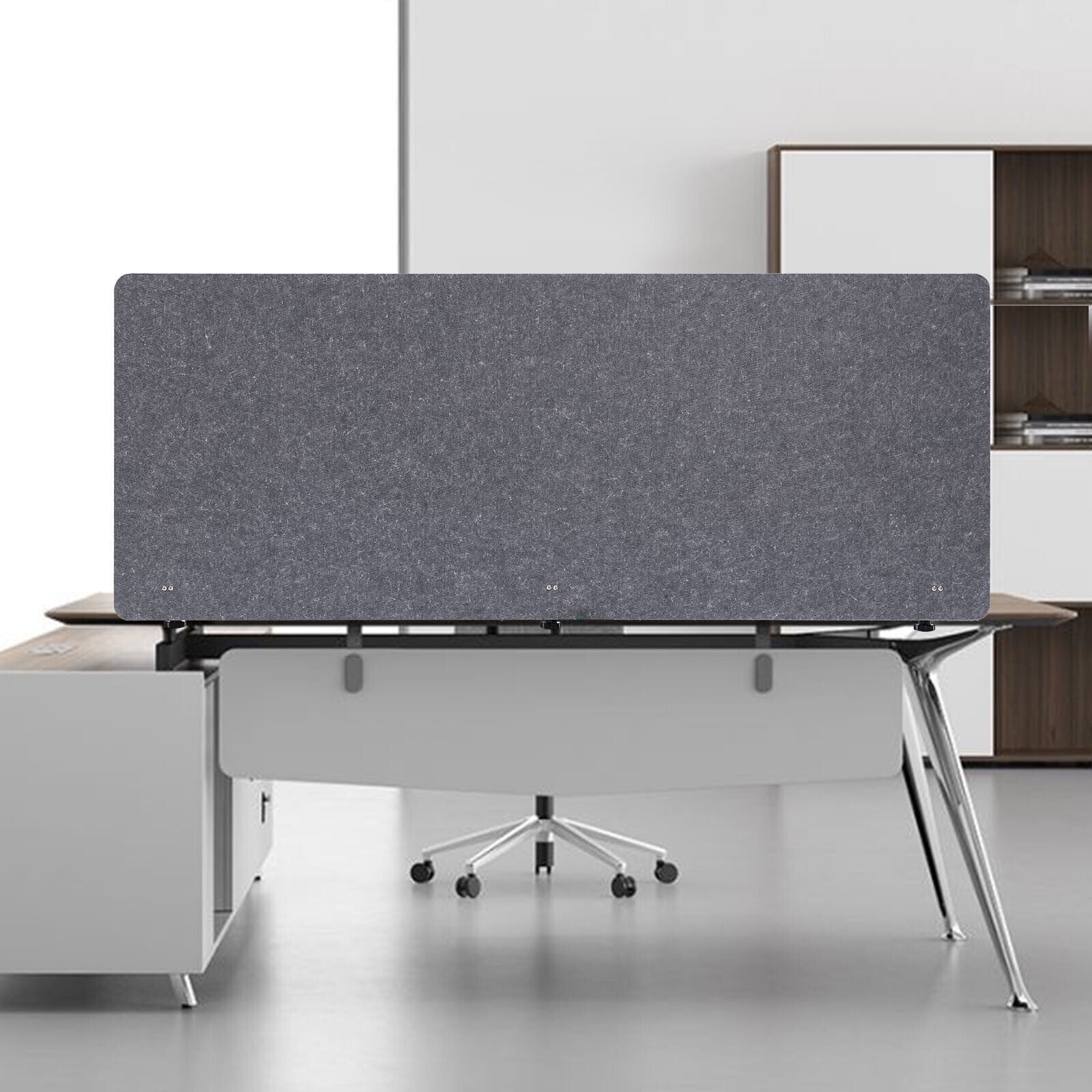 Desk Divider for Office, 59*24inch Desk Privacy Panel Office Partition ...