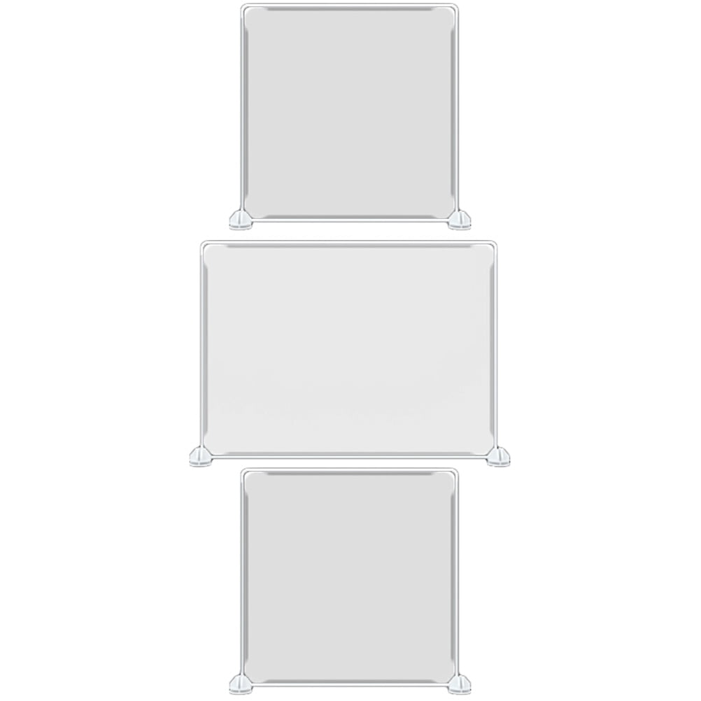 Desk Dividers for Students Office Partitions 3 Pcs Transparent ...