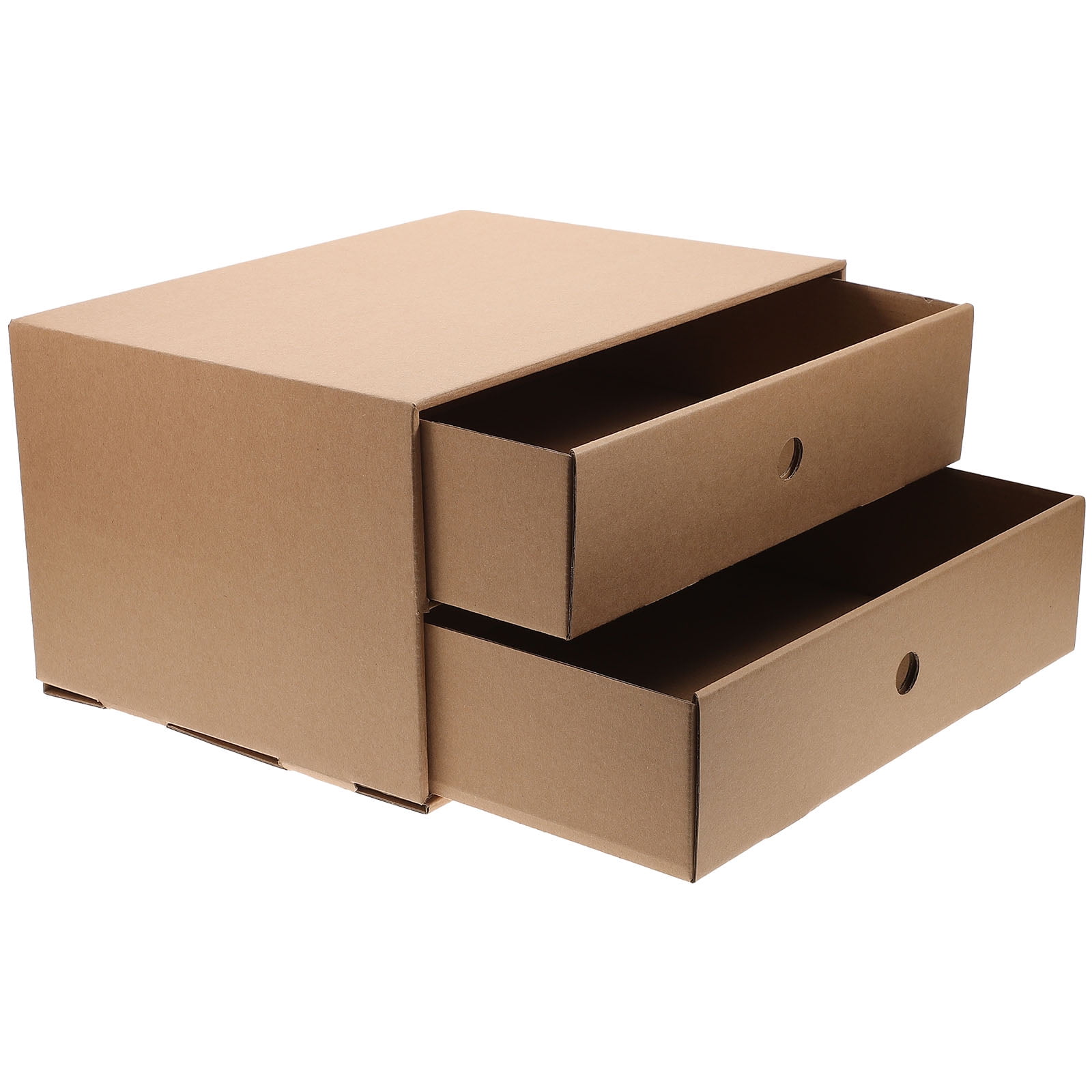 Desk Drawer Organizer Paper Desktop Drawers Stationery Storage Case A4 ...