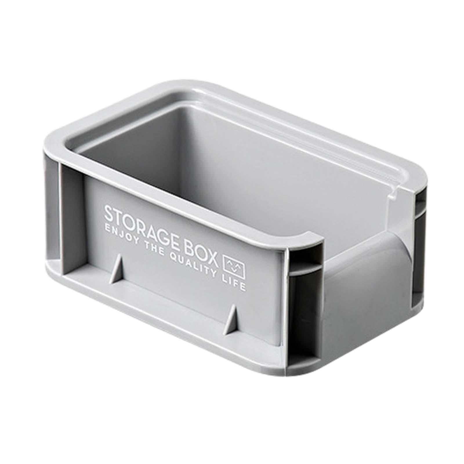 Desk Drawer Organizer Tray Stackable Storage Box for Tabletop Closet ...