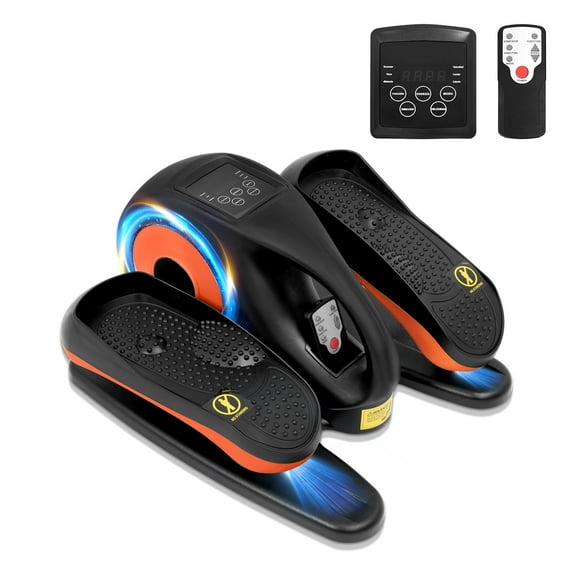 Under Desk Elliptical, Electric Seated Pedal Exerciser, Quiet & Compact ...